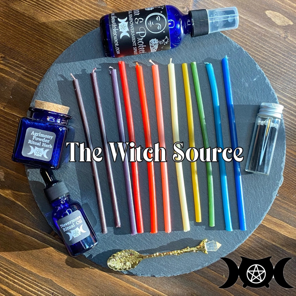 Beeswax Candle Sticks - The Witch Source